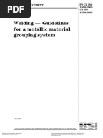 CR ISO 15608 Grouping of Materials PDF | PDF | International ...