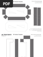 Foldable 3D Shapes | PDF | Home & Garden