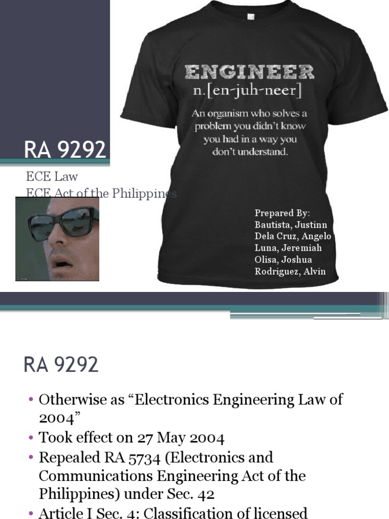 Ece Laws | PDF | Engineer | Licensure