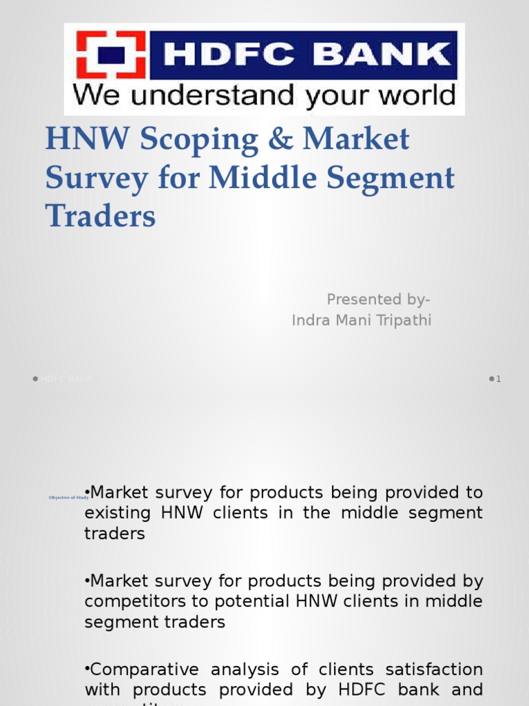 Analysis of Banking Products and Services for Middle Segment Traders: A ...