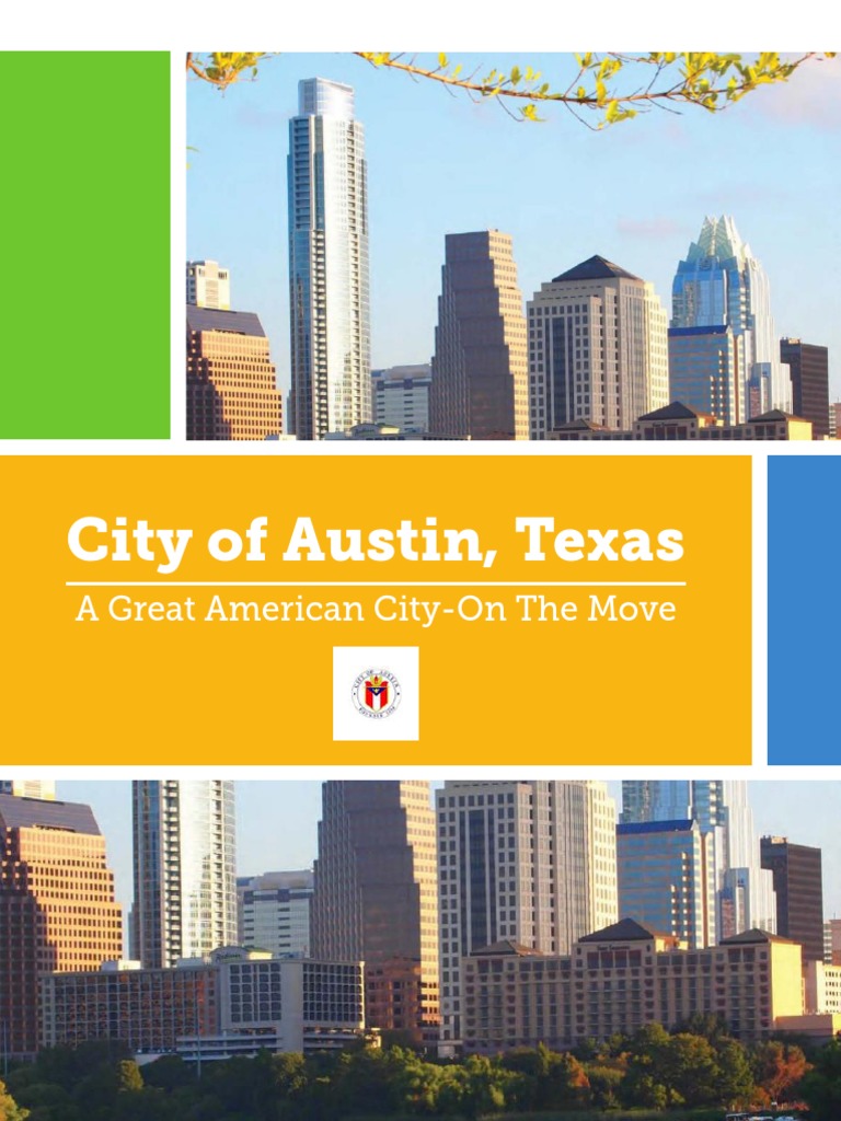 City of Austin, Texas: A Great American City-On The Move | PDF | Austin ...