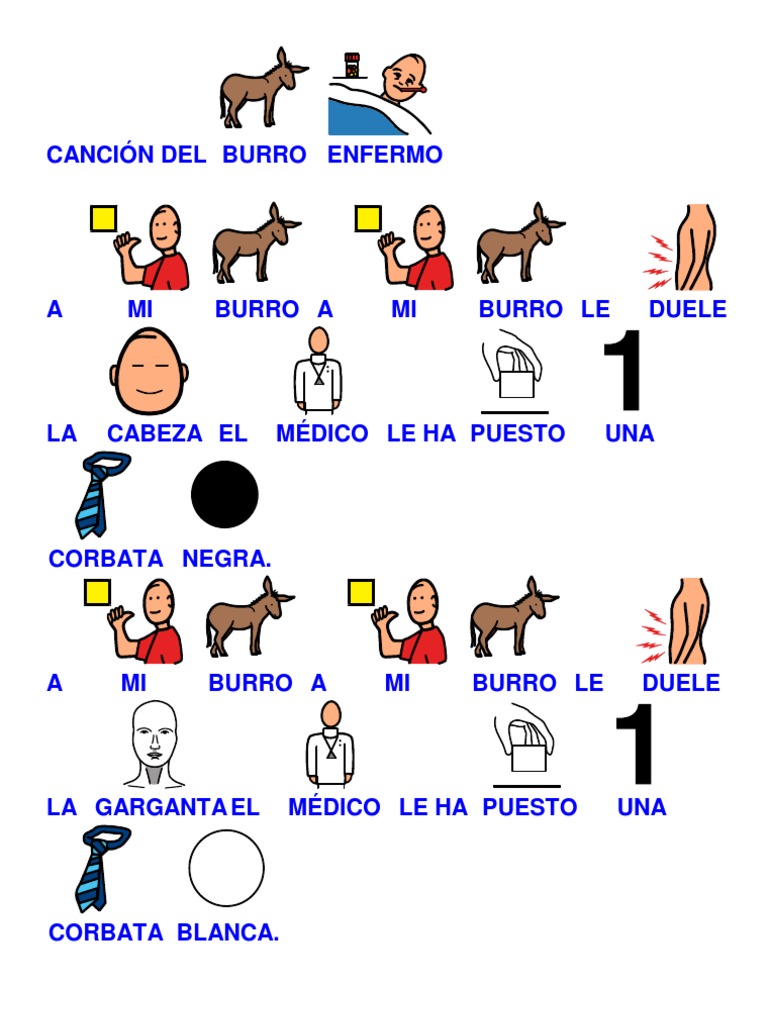 Canción Del Burro Enfermo | PDF