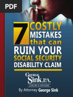 Printable Social Security Disability Application | PDF | Social ...