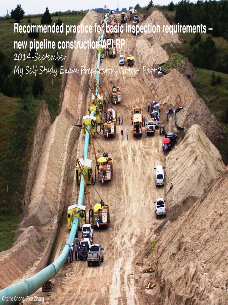 Understanding API 1169 New Pipeline Cons PDF | PDF | Law | Technology ...
