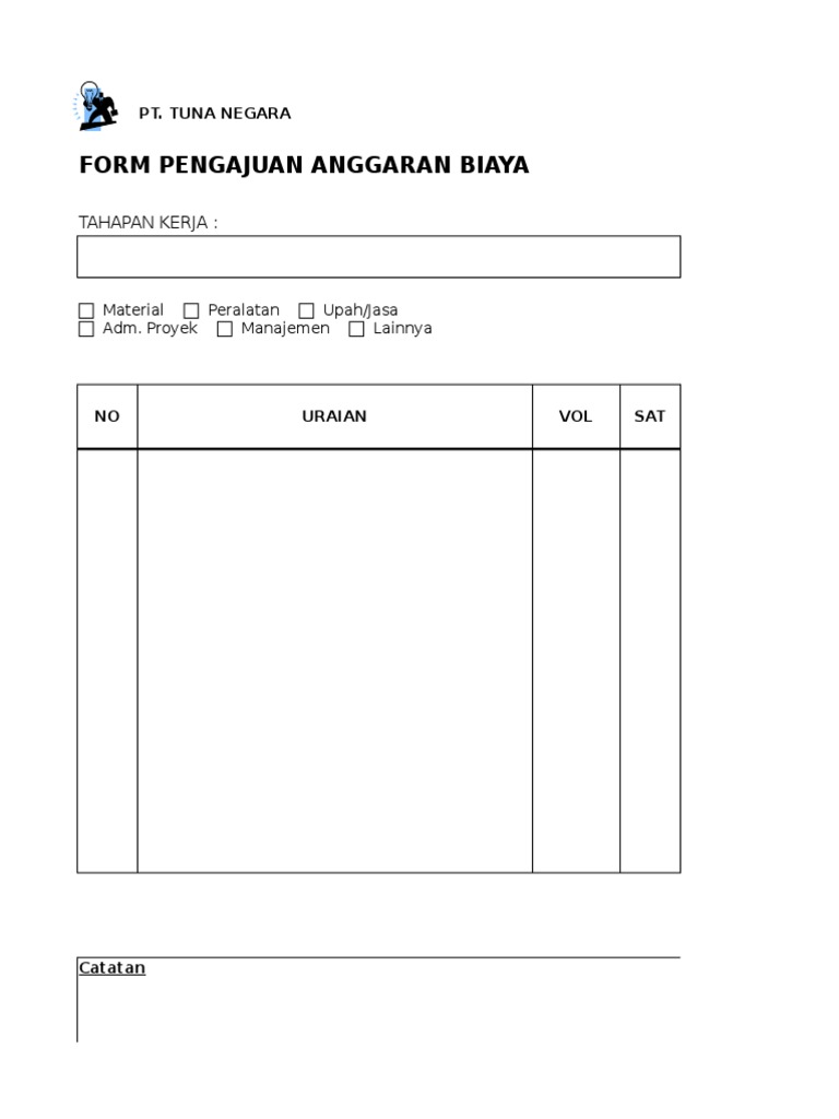 Form Pengajuan Proyek | PDF