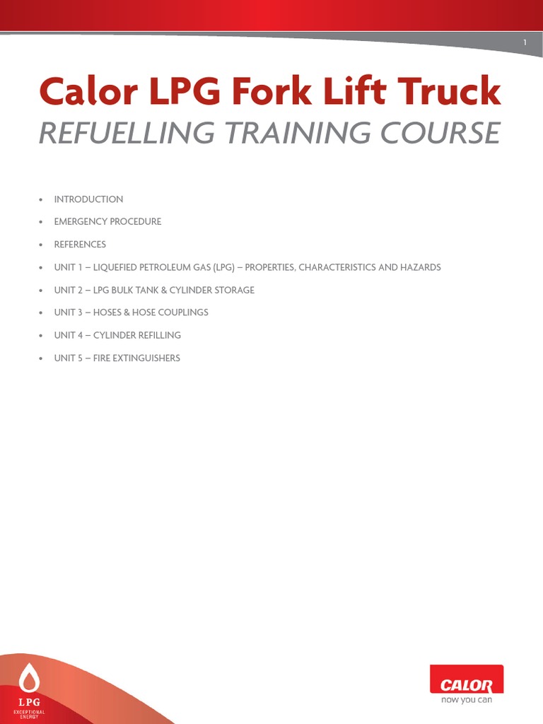 LPG Training Brochure | PDF | Propane | Liquefied Petroleum Gas