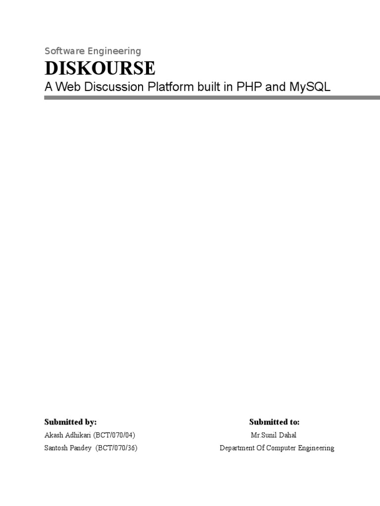 Project Proposal | PDF | Sql | Databases