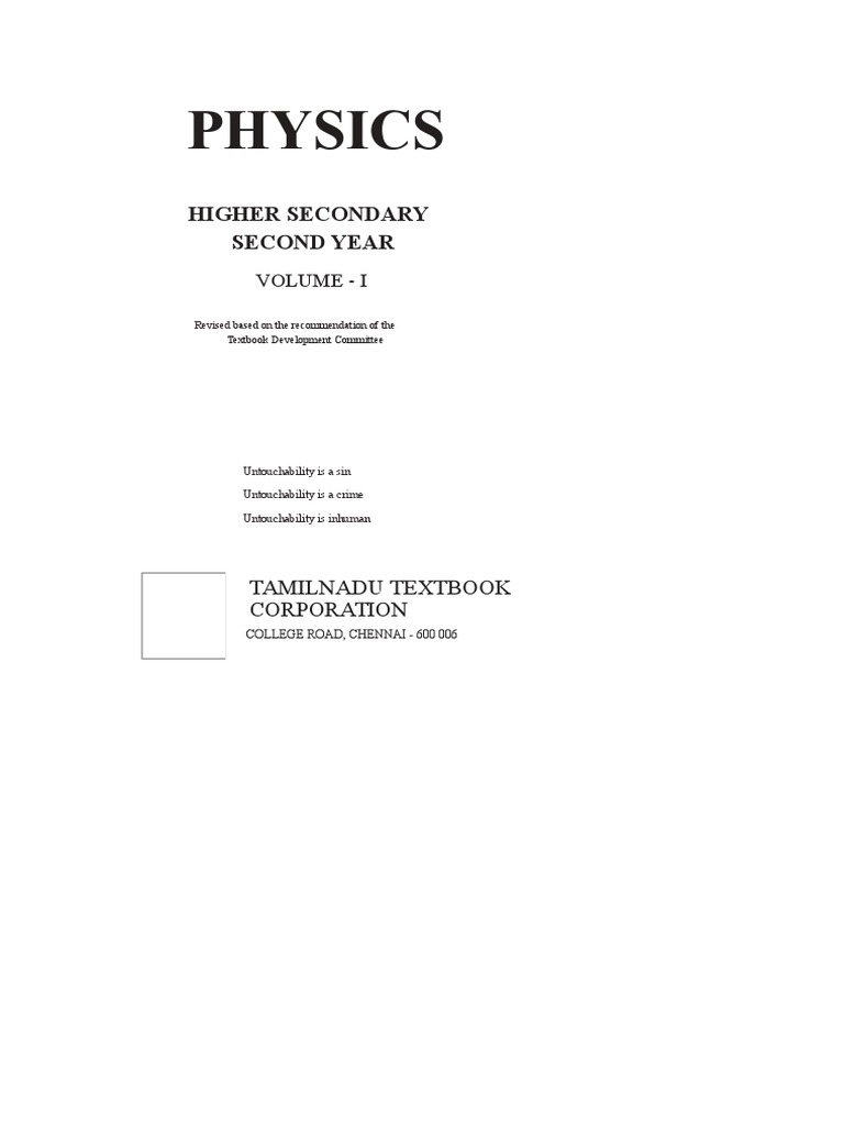 Std12 Phy EM 1 | PDF | Electrostatics | Capacitor