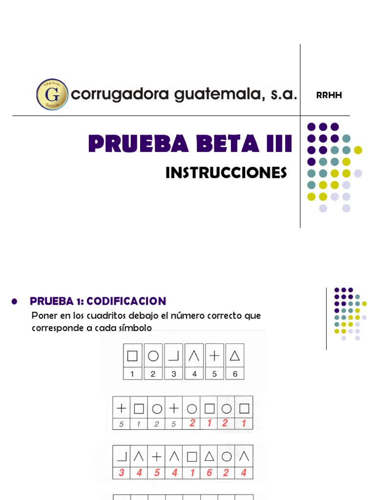 Prueba Beta III | PDF