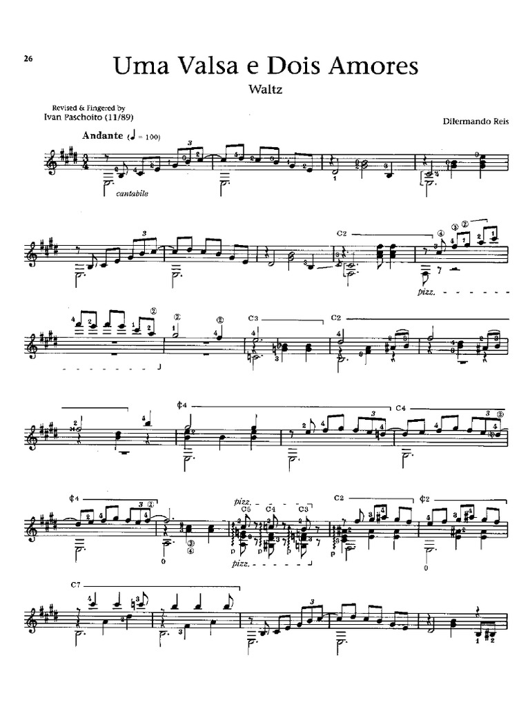 Uma Valsa e Dois Amores | PDF