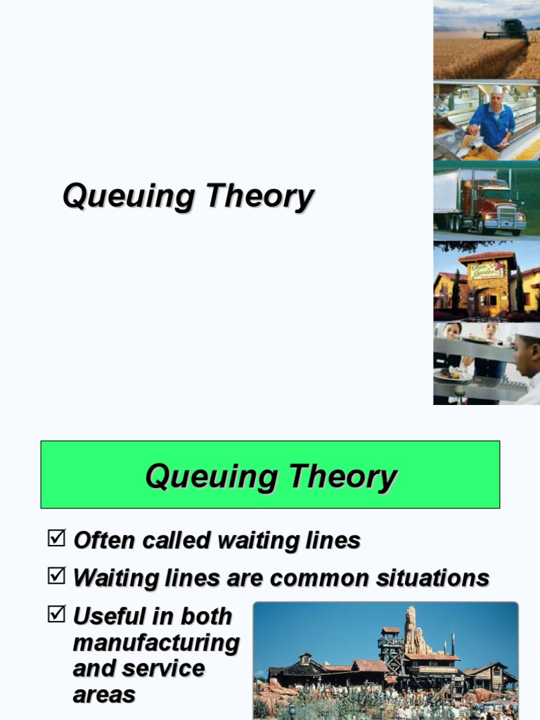 Queuing Theory | PDF | Queue (Abstract Data Type) | Applied Mathematics
