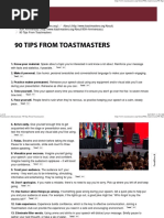 Toastmaster of The Day-FULL SCRIPT | PDF