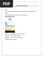 User Manual For SNSPA Mobile Application - English Version | PDF | Qr ...