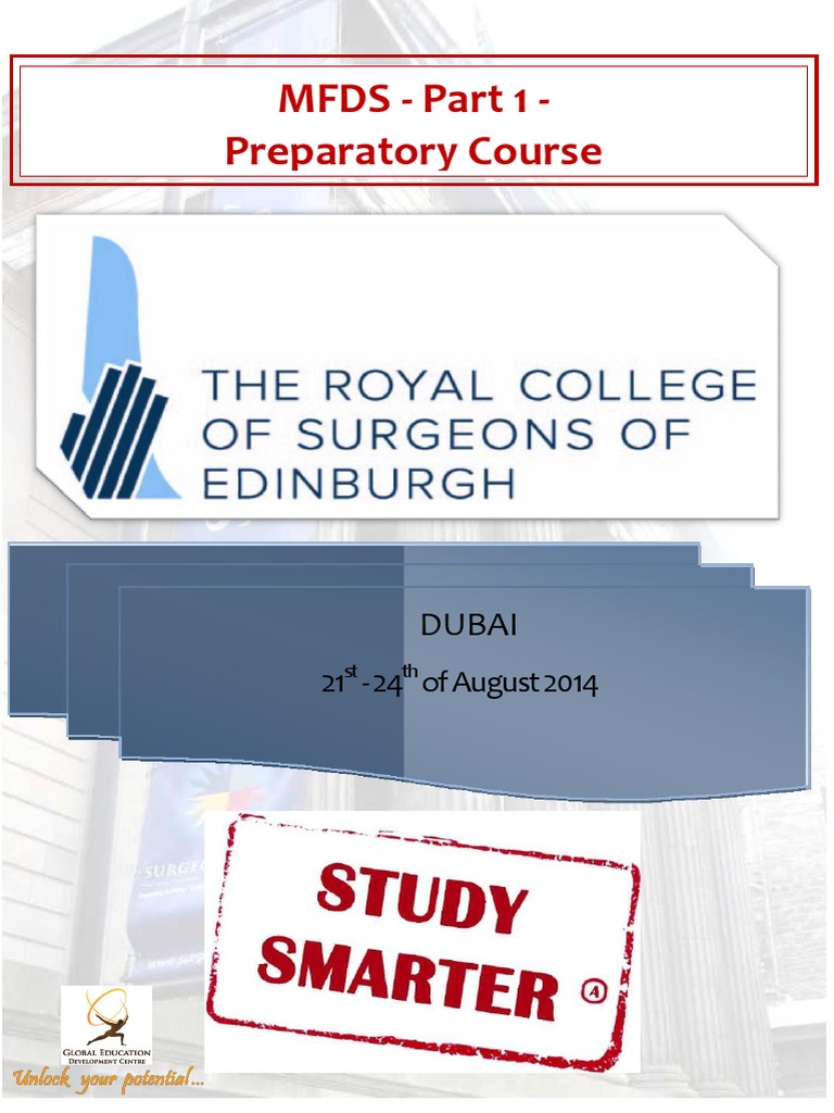 MFDS Part 1 PDF | Download Free PDF | Surgery | Mouth