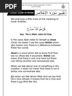 Grade 1 Islamic Studies - Worksheet 4.4 - Prophet Muhammad (Part 4) | PDF
