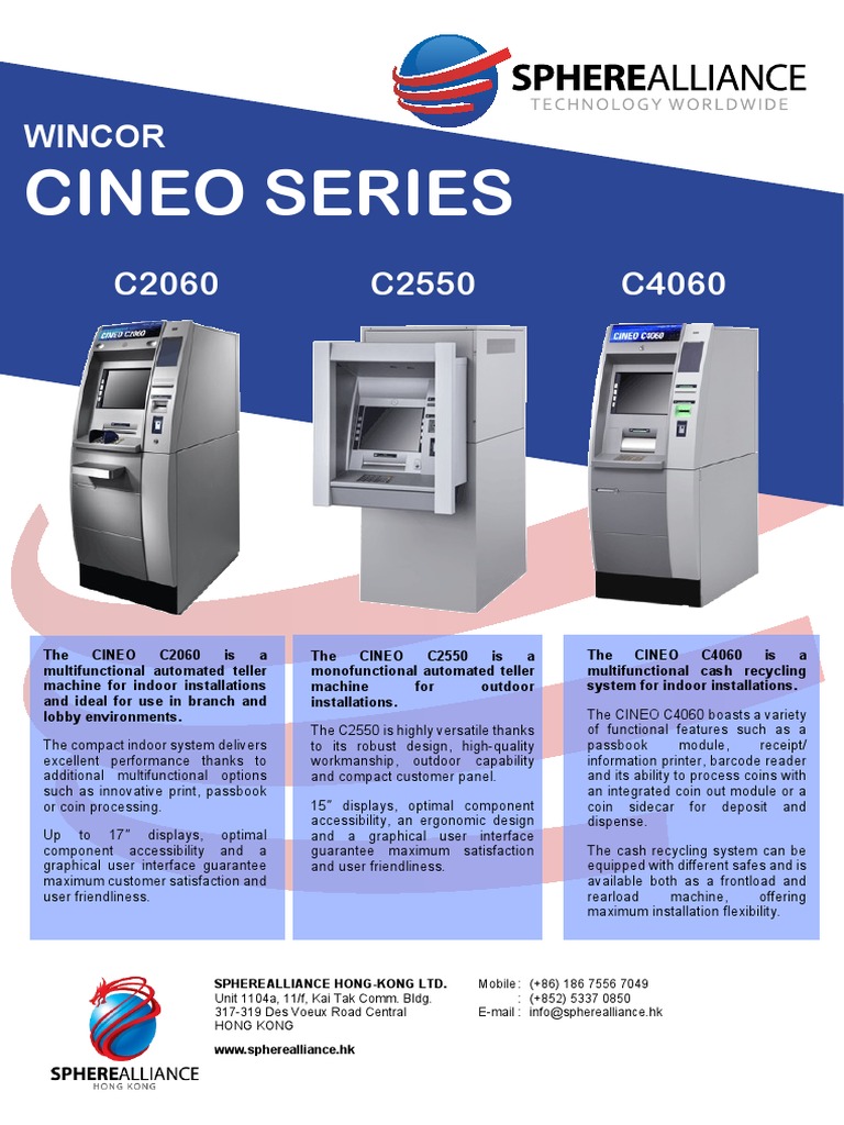 Sahk Cineo Brochure en | PDF | Office Equipment | Computer Hardware