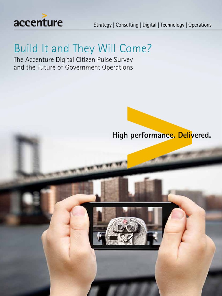 Accenture Digital Citizen Full Survey | PDF