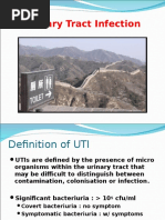 Pathophysiology of Uti | PDF | Urinary Tract Infection | Urinary Bladder