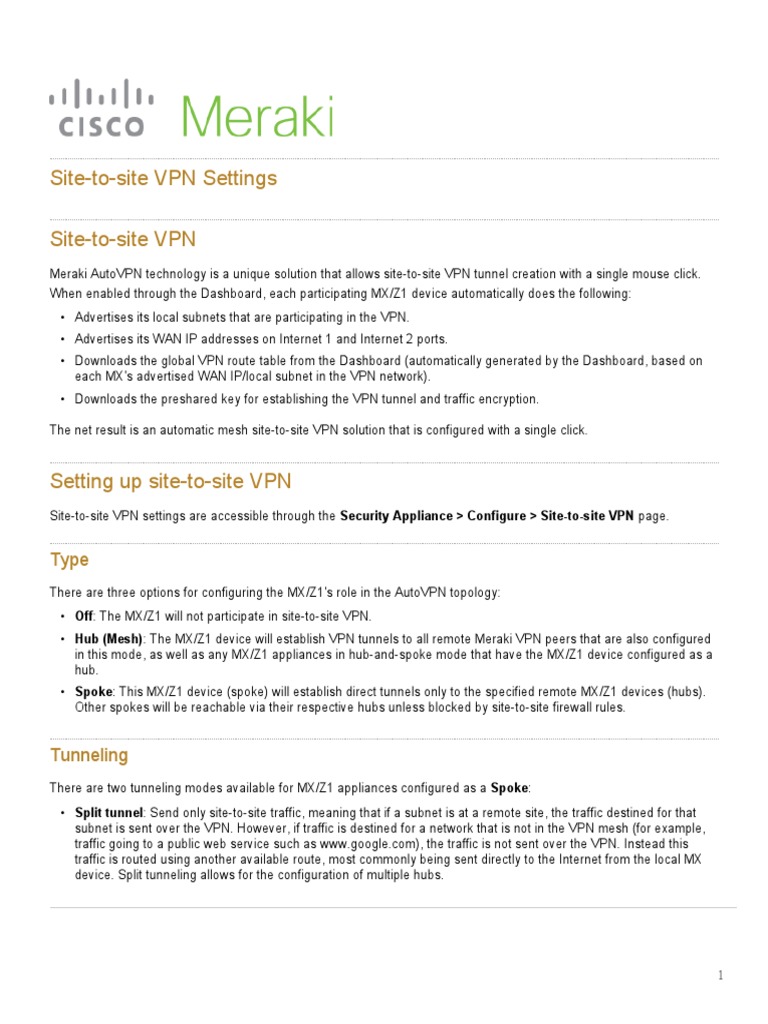 Site To Site VPN Settings | PDF | Virtual Private Network | Firewall (Computing)