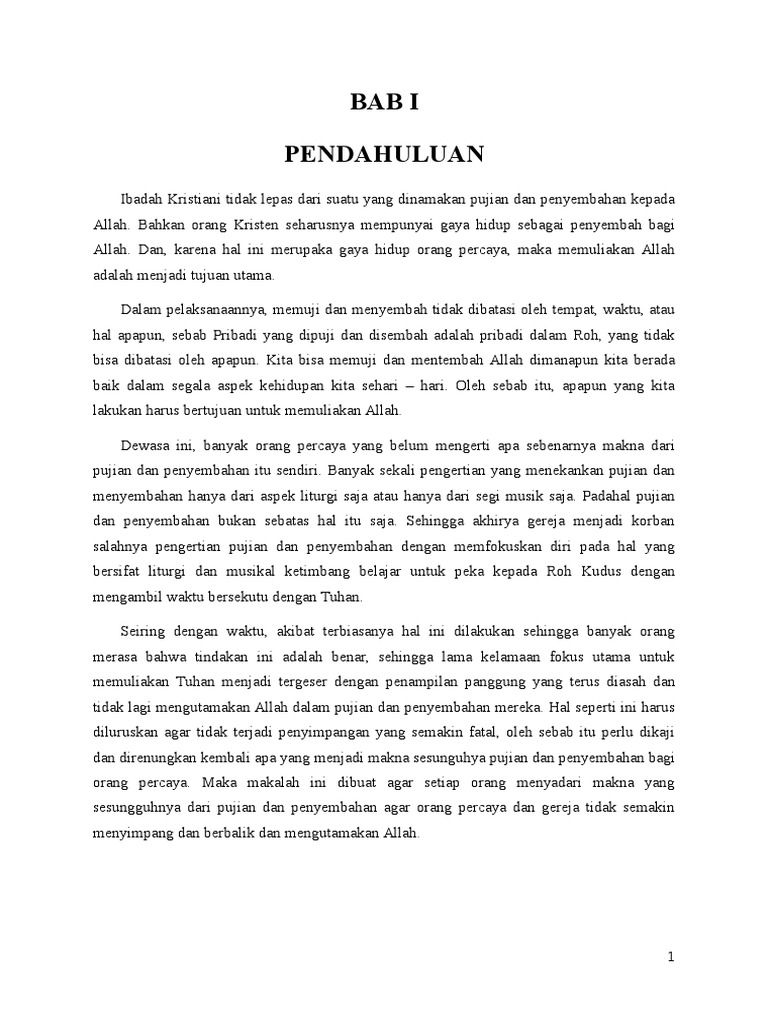 Makalah Agama Kristen | PDF