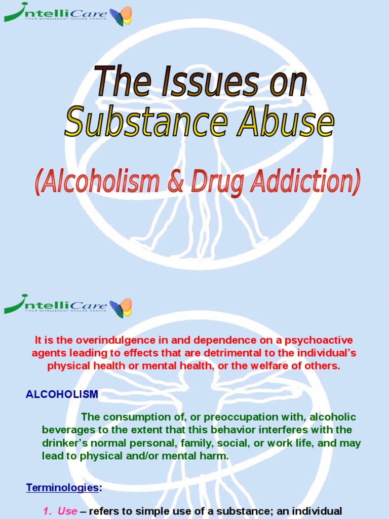 Understanding Alcohol and Drug Addiction | PDF | Alcoholism | Substance ...