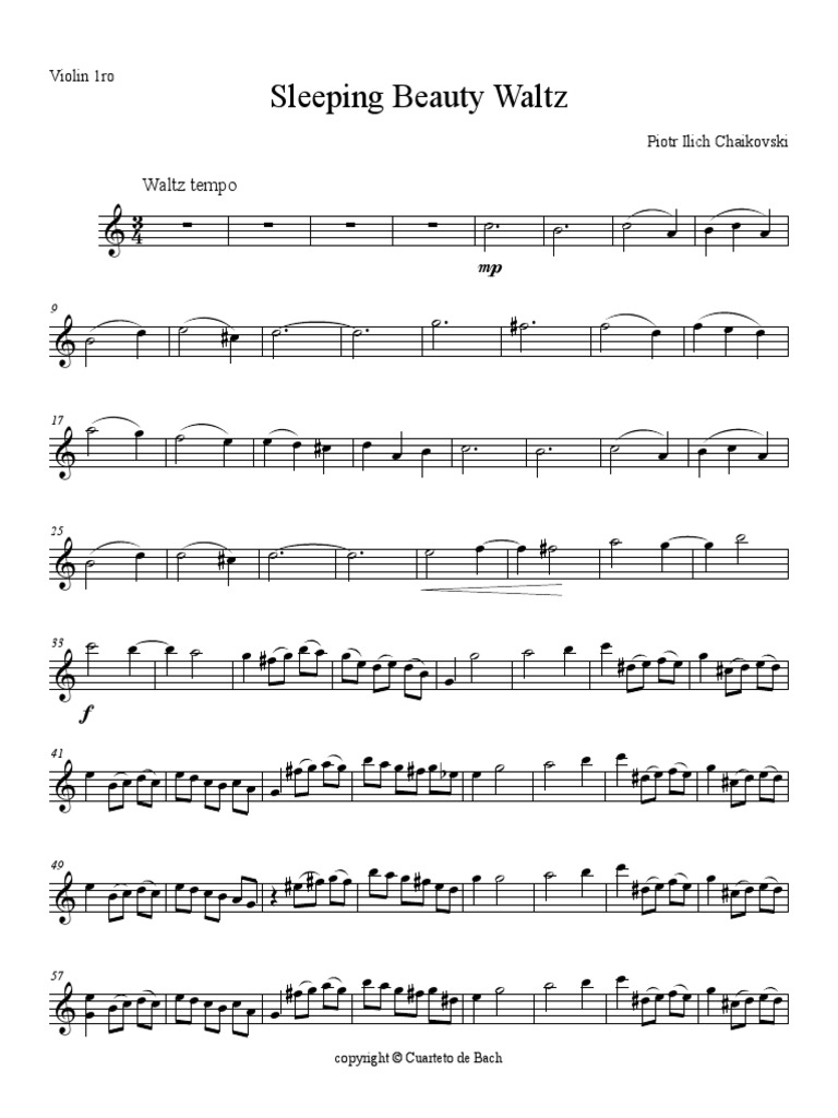 Sleeping Beauty Waltz | PDF