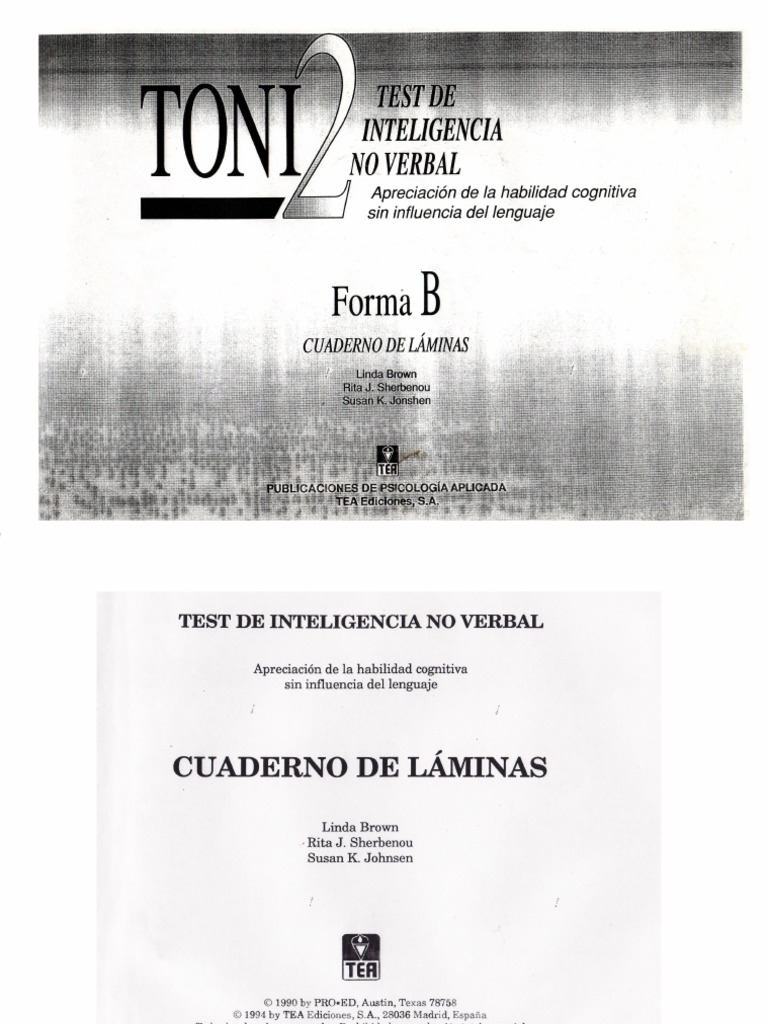 Toni-2 Forma (Completo) | PDF