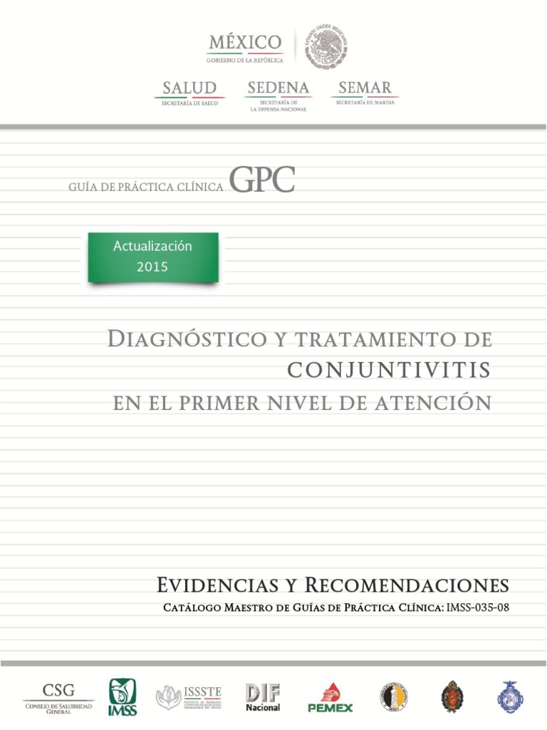 GPC Conjuntivitis | PDF | Alergia | Diagnostico medico