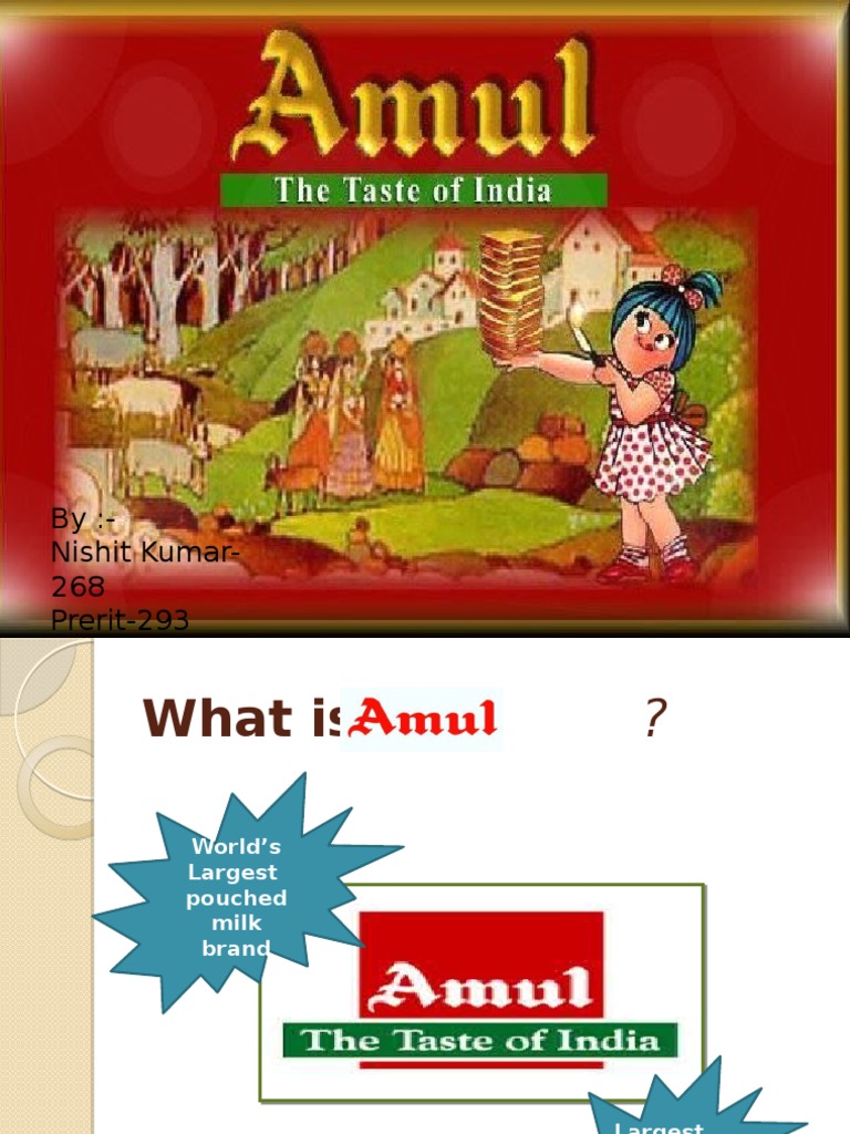 Amul Branding | PDF | Brand | Dairy