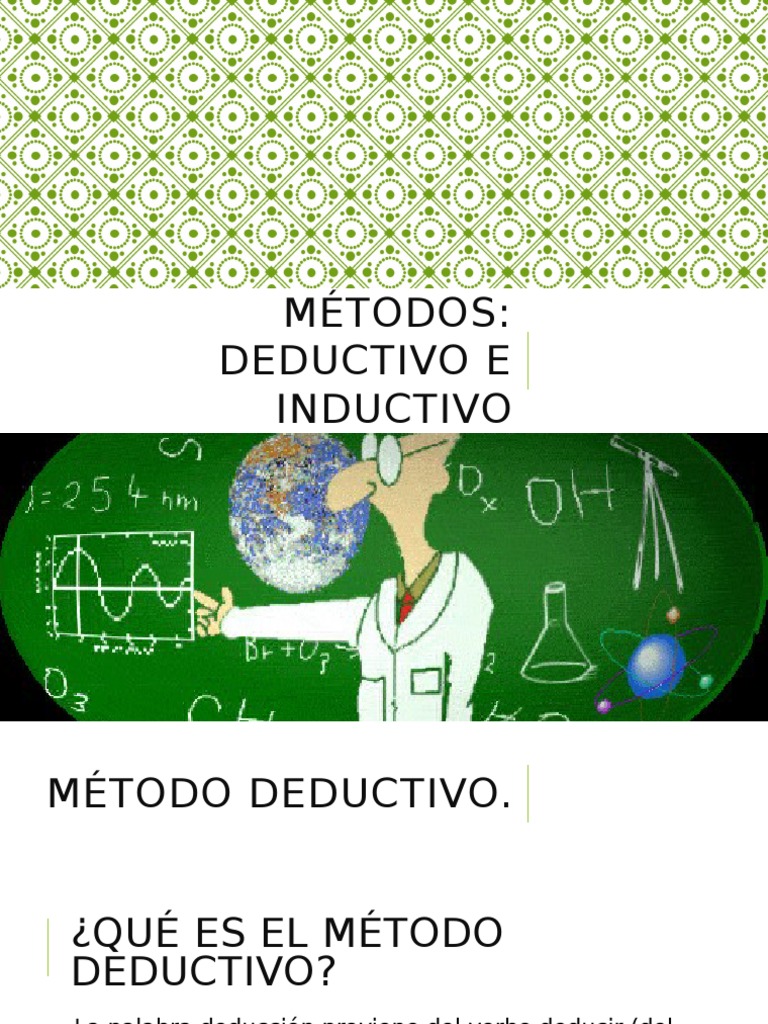 Método Deductivo e Inductivo | PDF | Razonamiento inductivo | Método científico