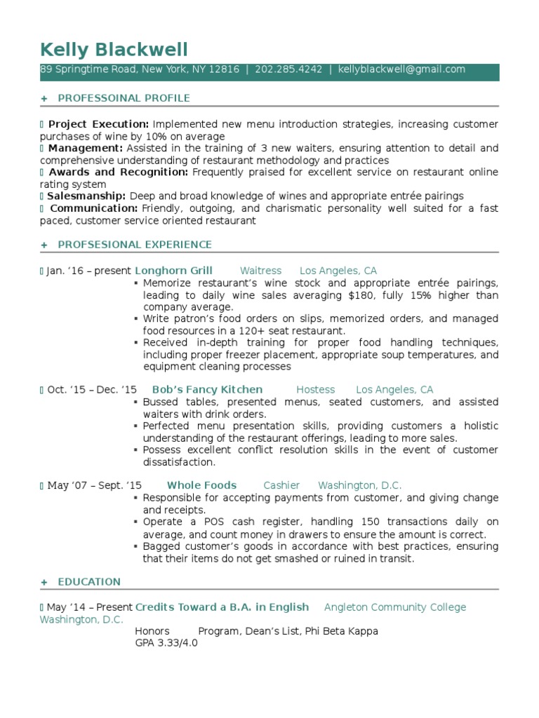 Job Hopper Original Template | PDF