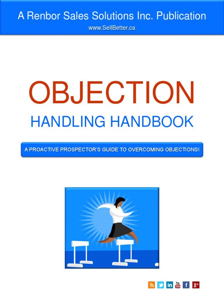 Objection Handling Handbook RF | PDF | Employee Retention | Sales