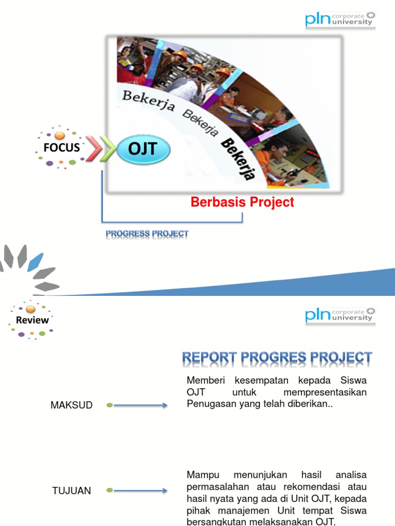 Laporan Proyek OJT PLN 2013-2014 | PDF | Teknologi & Rekayasa