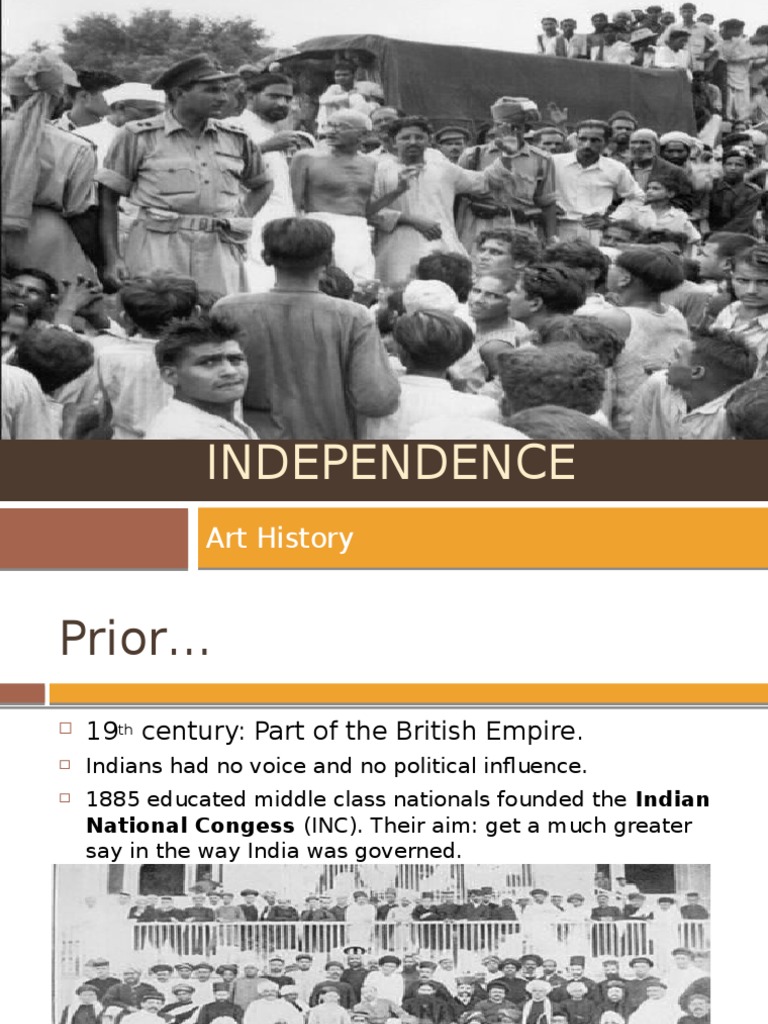 Indian Independence | Download Free PDF | British Raj | Mahatma Gandhi