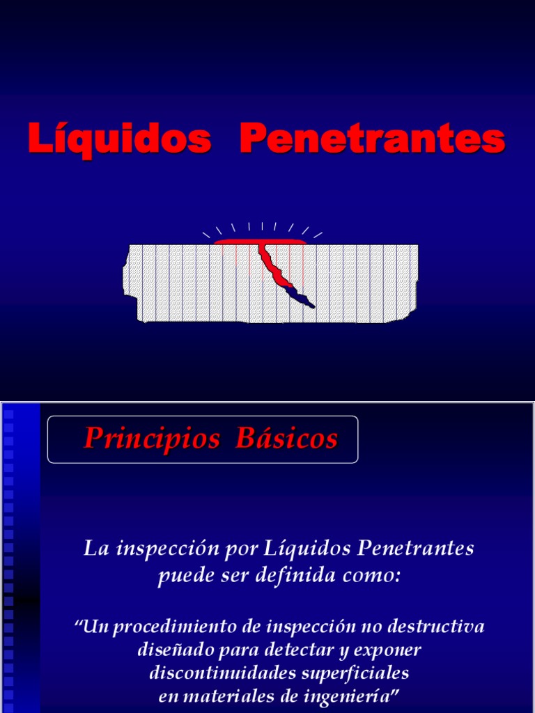 Inspección por Líquidos Penetrantes: Guía Completa | PDF | Ultravioleta ...