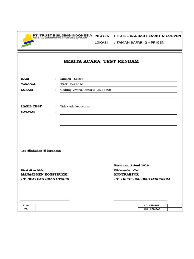 Test Rendam Vivaru Lt. 3 | PDF