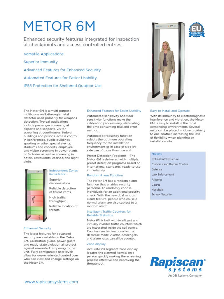 24 - Metor 6M Datasheet | PDF | Electromagnetic Interference | Safety
