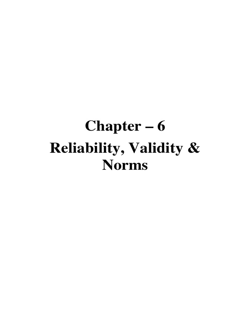 Rulon Formula for Test Reliability | PDF | Validity (Statistics ...