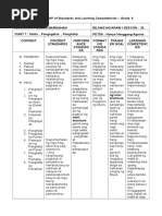 Curriculum Map Grade 1 | PDF