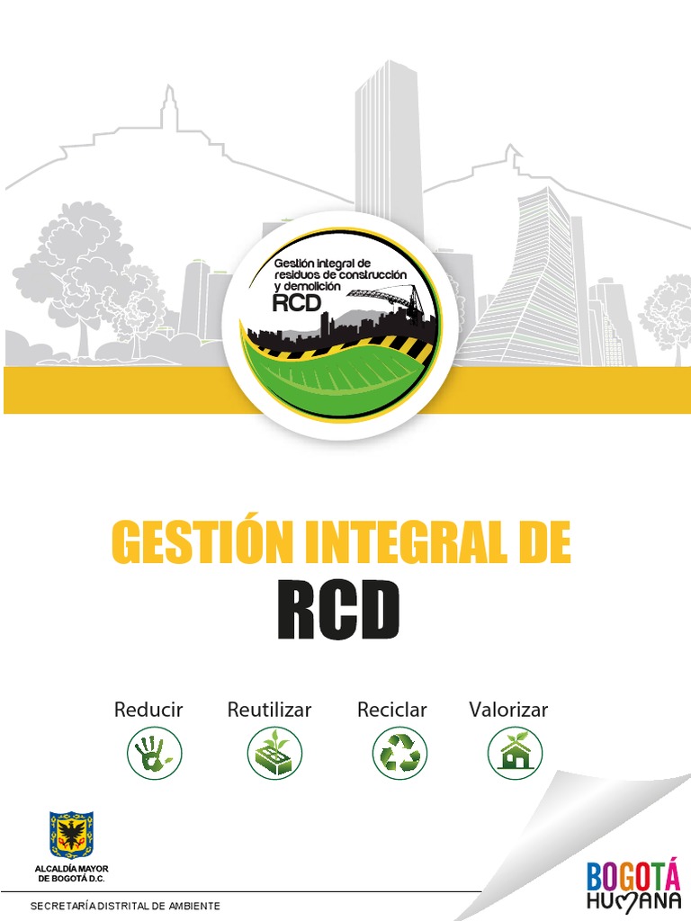 Cartilla Plan RCD 2015.pdf | Reciclaje | Residuos