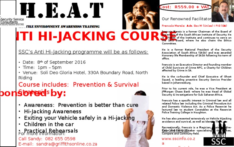 Anti Hijacking Invitation | PDF