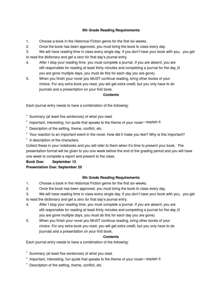 9th-grade-reading-reqs-pdf-books-novels