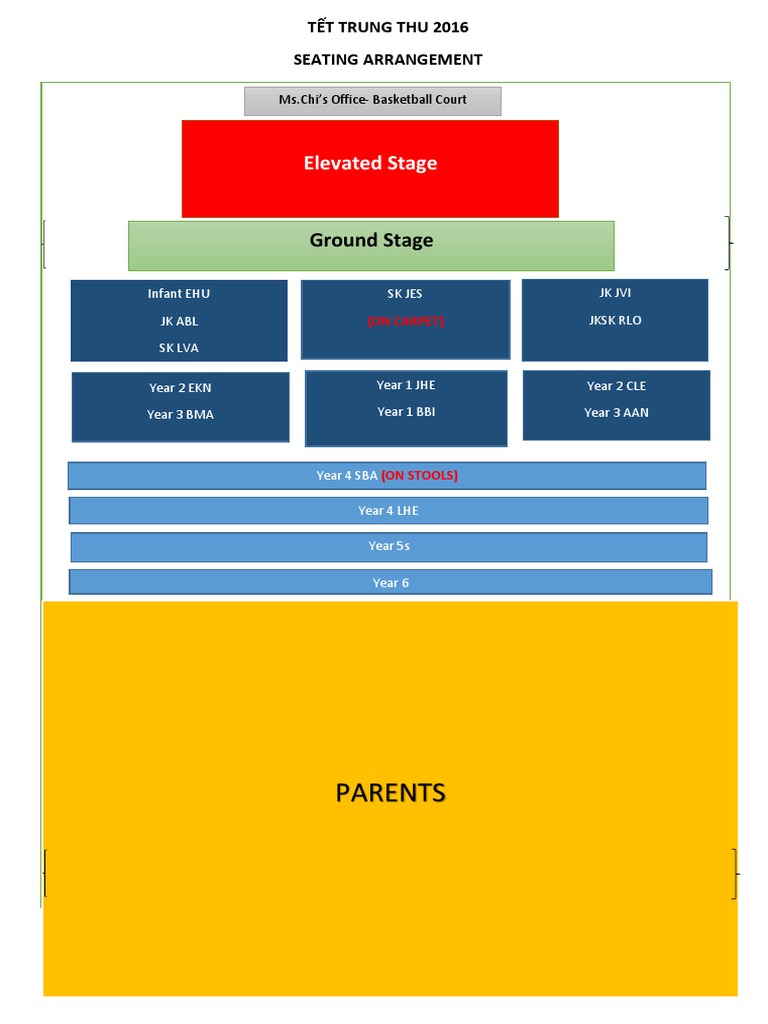 Seating Arrangement | PDF