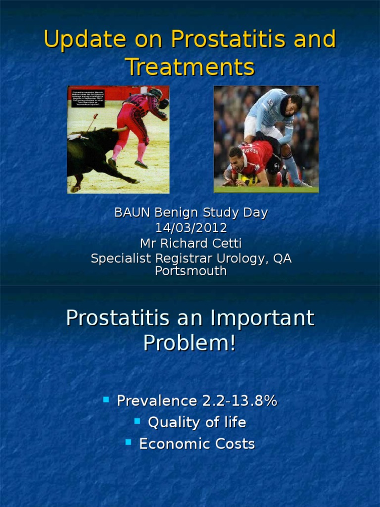 Prostatitis: Overview and Treatment Options | PDF | Placebo | Placebo ...
