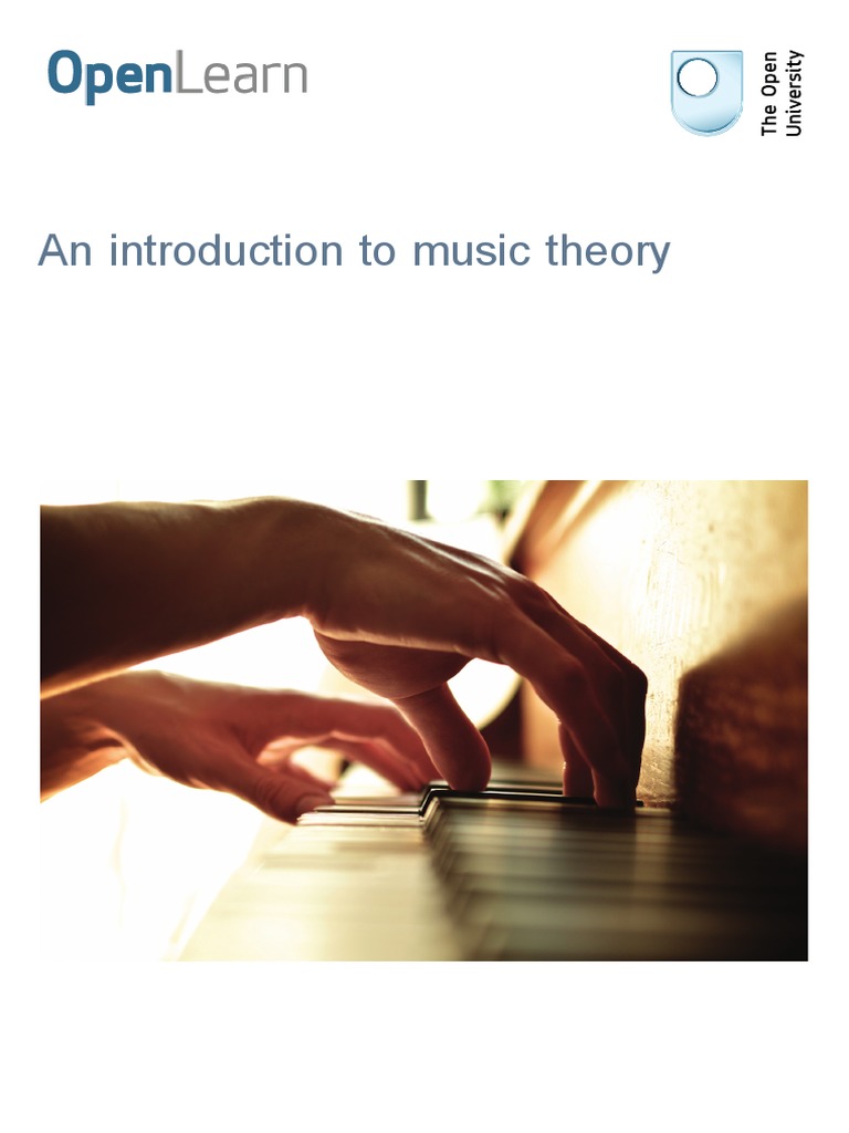 An Introduction To Music Theory | PDF | Clef | Scale (Music)