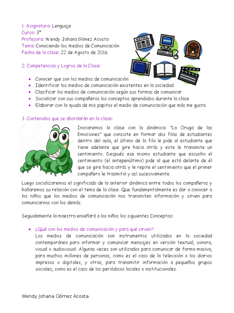 Clase Sobre Los Medios de Comunicación | PDF | Medios de comunicación ...