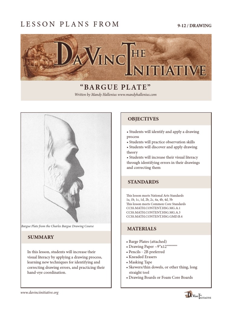 Bargue Plate.pdf | Drawing | Shadow