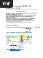 3.3 Guia Basica Del Programa Mecanet Accesible | PDF | Windows XP | Software