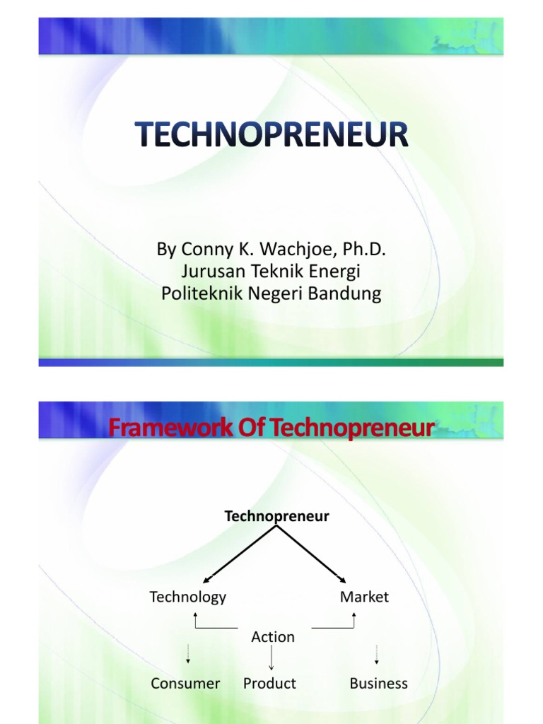Modul 4. Technopreneur | PDF