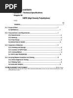 DR9 HDPE Pipe Data Sheet | PDF
